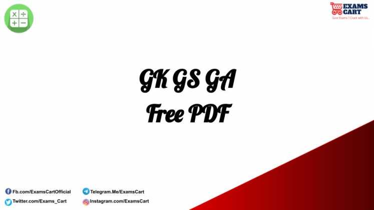 GK GS GA PDF 1000+ Questions Free Download - Shortcut Tricks