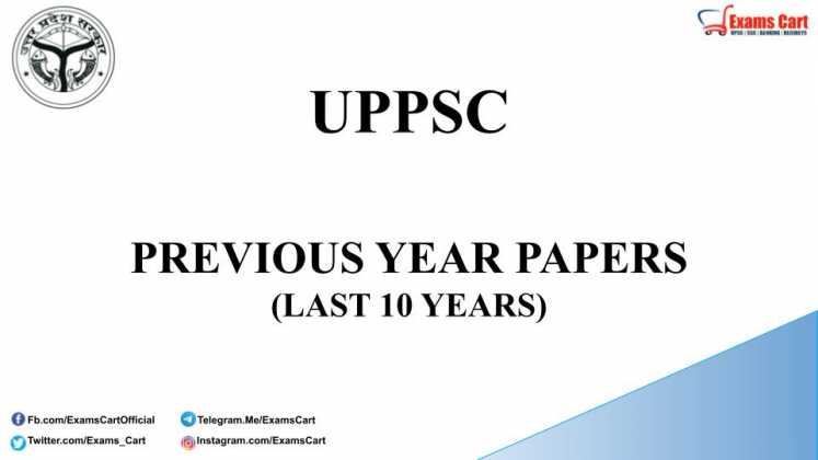 150+ UPPSC Previous Year Question Paper Pdf Download – Prelims & Mains ...